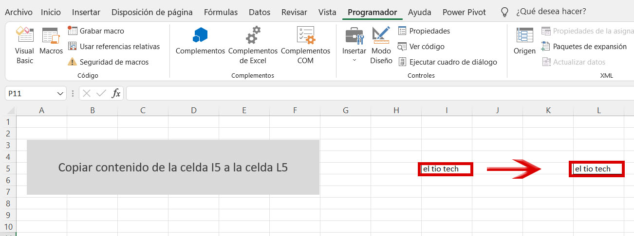 Crear Macros en Excel