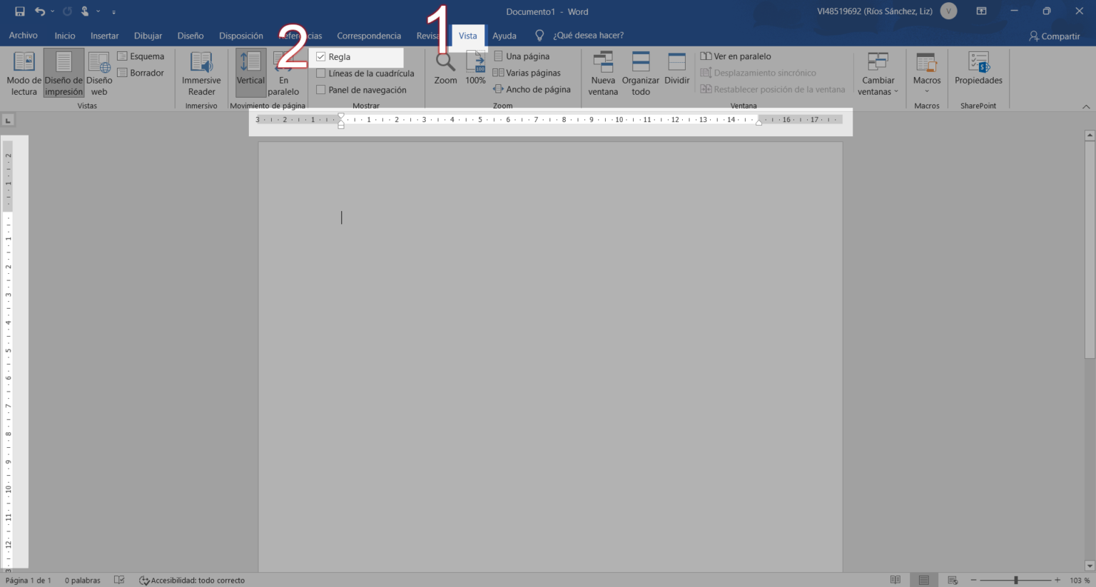 🏅Capítulo 05: La regla de Word y opciones de alineación