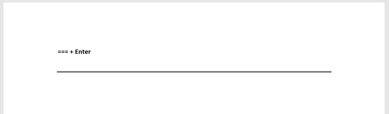Como hacer líneas horizontales en Word