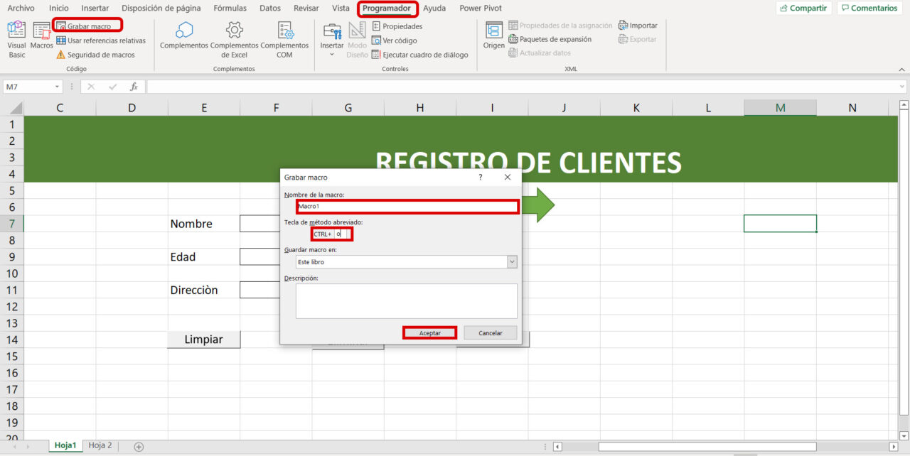 Como hacer una Base de Datos en Excel