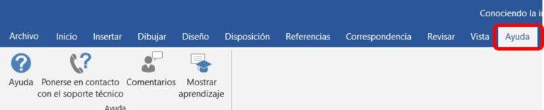 Capítulo 1: Conociendo la interfaz de WORD