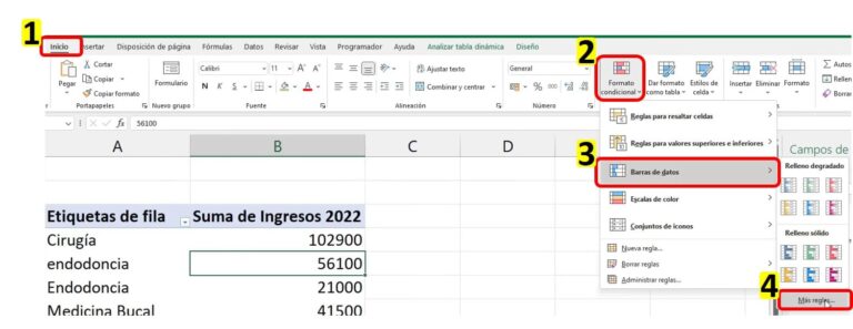 Técnicas avanzadas de Tablas Dinámicas