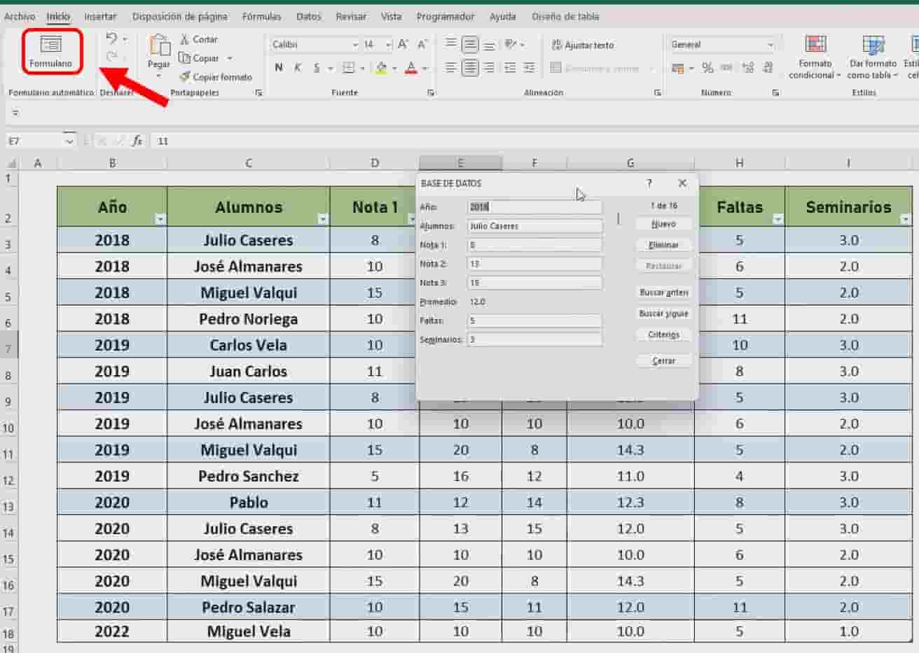 Crea formulario de entrada de datos super facil