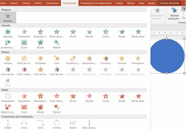 Cómo poner Animaciones en PowerPoint