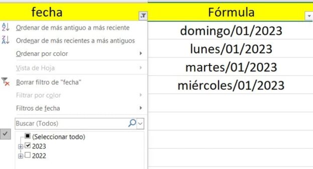 🏅 Formato de fecha en Excel
