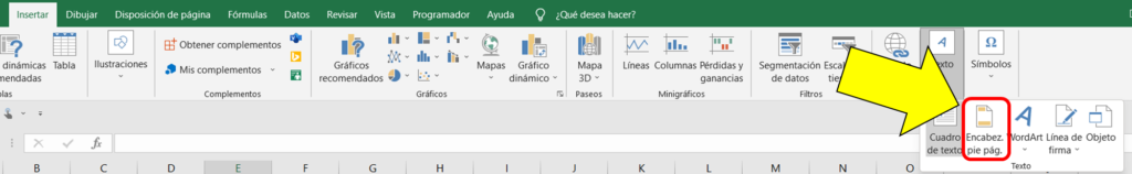 Cómo hacer una portada en Excel