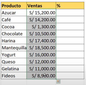 ESTUPENDA BARRA DE DATOS en EXCEL