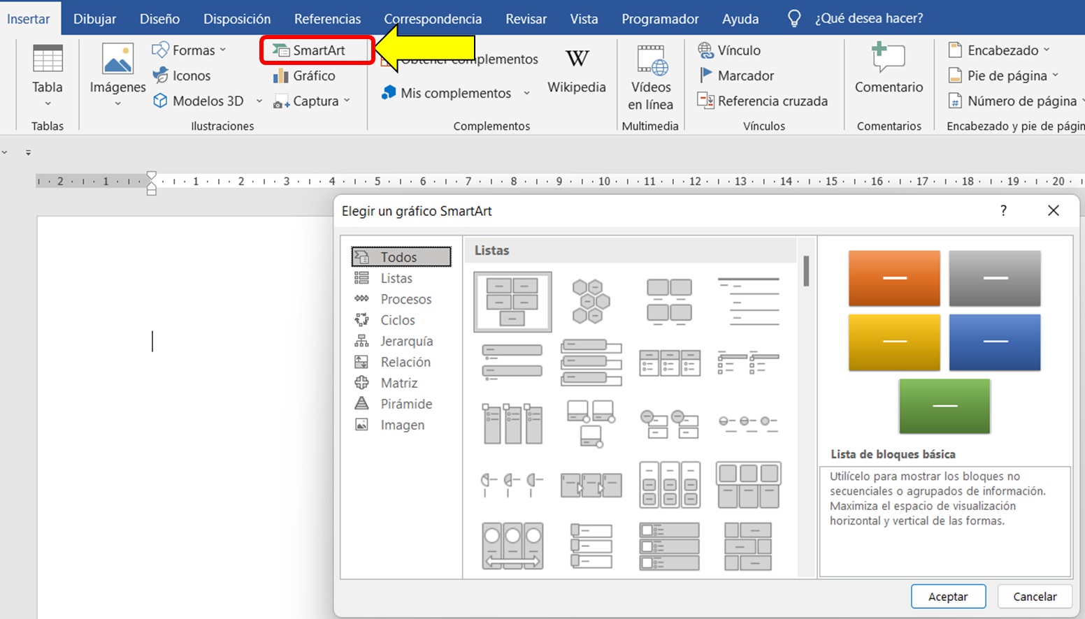 Como hacer un MAPA MENTAL en WORD