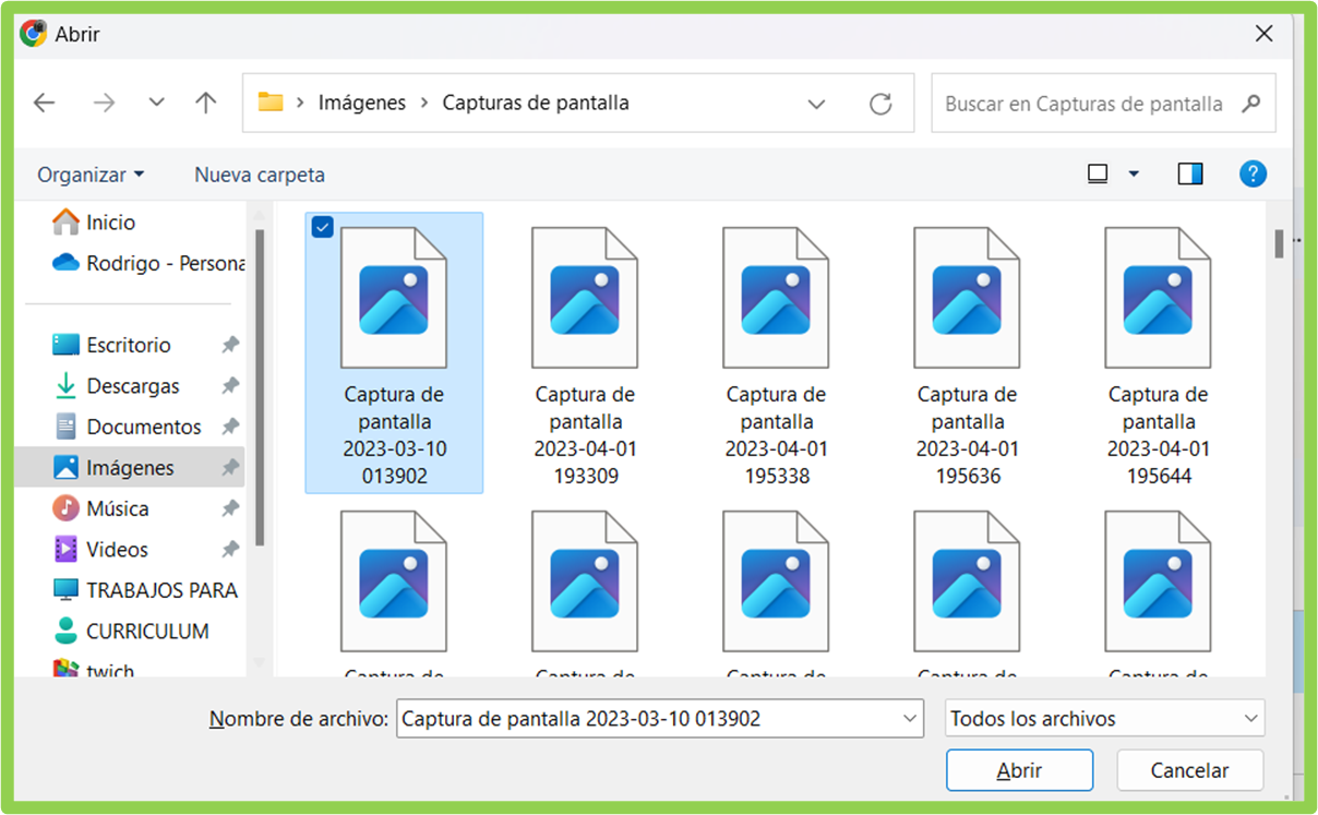 Como compartir fotos y videos con Google Drive